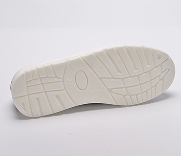 Cleanroom White breathable PVC outsole antistatic working shoe esd mesh ...