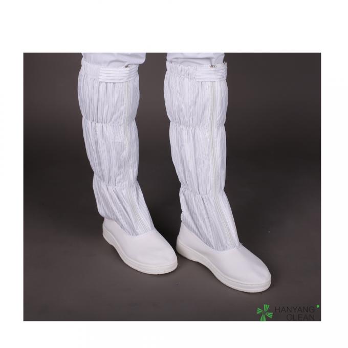 Durable and reusasble PU sole anti-static ESD Cleanroom boots cleanroom ...