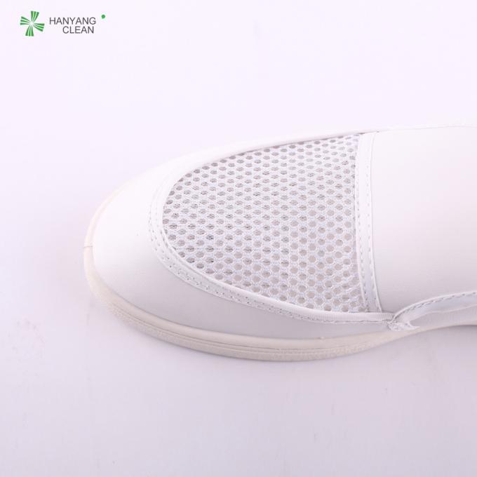 Dust Free Anti Static Accessories , Pvc Mesh Esd Cleanroom Shoes CE ...