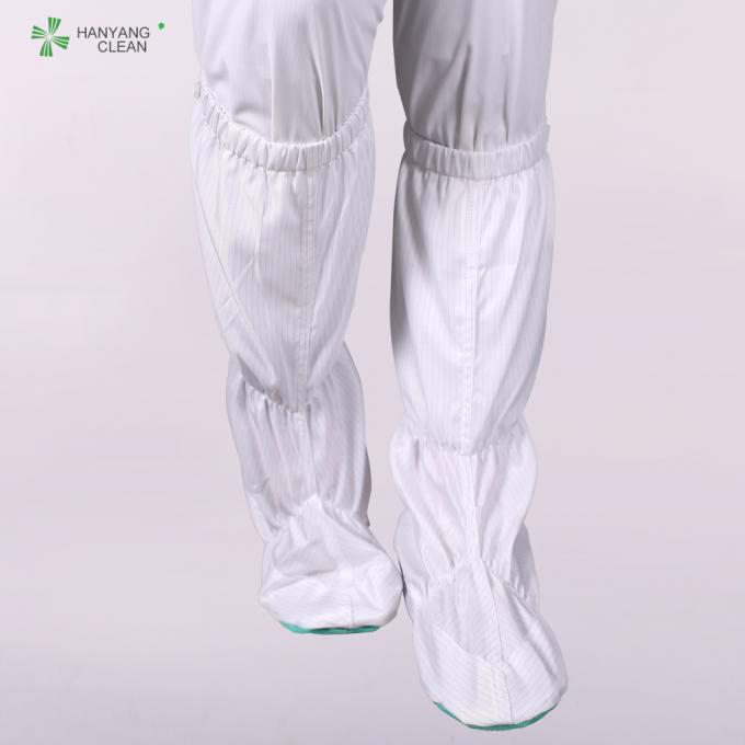 Antistatic ESD Cleanroom PVC White Shoes