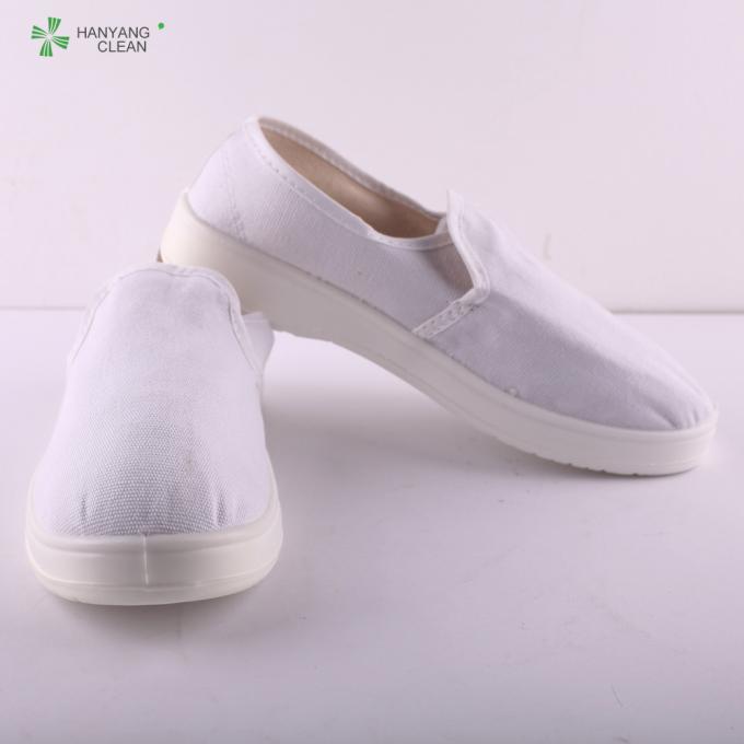 Chemical cleanroom antistatic esd canvas lab shoes safety shoe