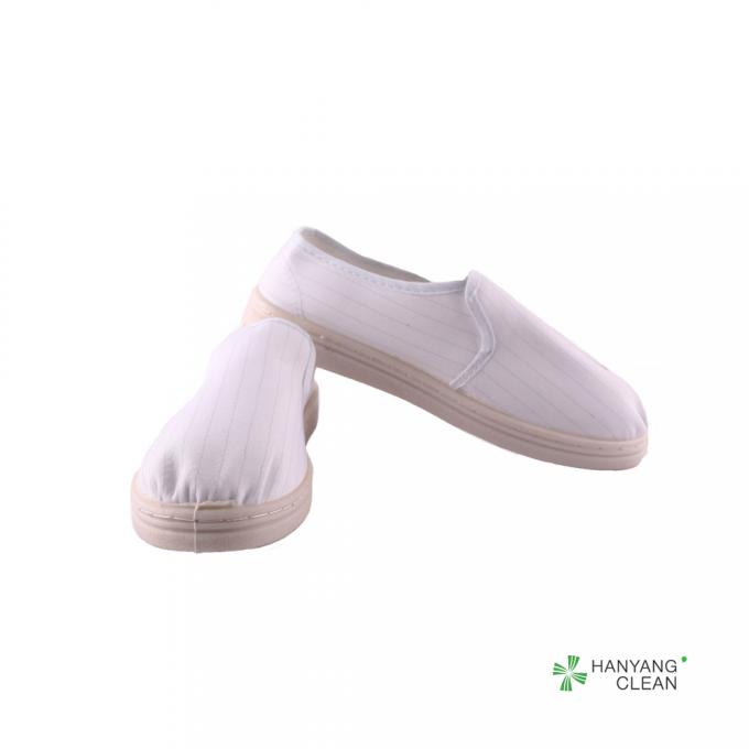 Static Dissipative Footwear , Anti Static White Safety Shoes Food Industry