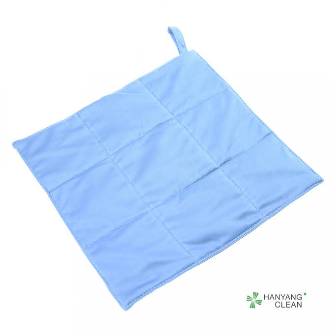 ESD Anti Static Microfiber Cleaning Cloth Blue Green Yellow Color Available