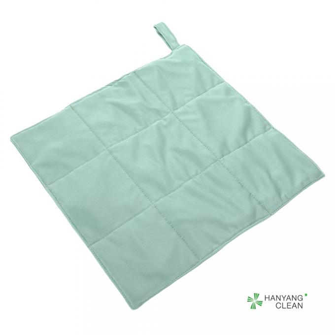ESD Anti Static Microfiber Cleaning Cloth Blue Green Yellow Color Available