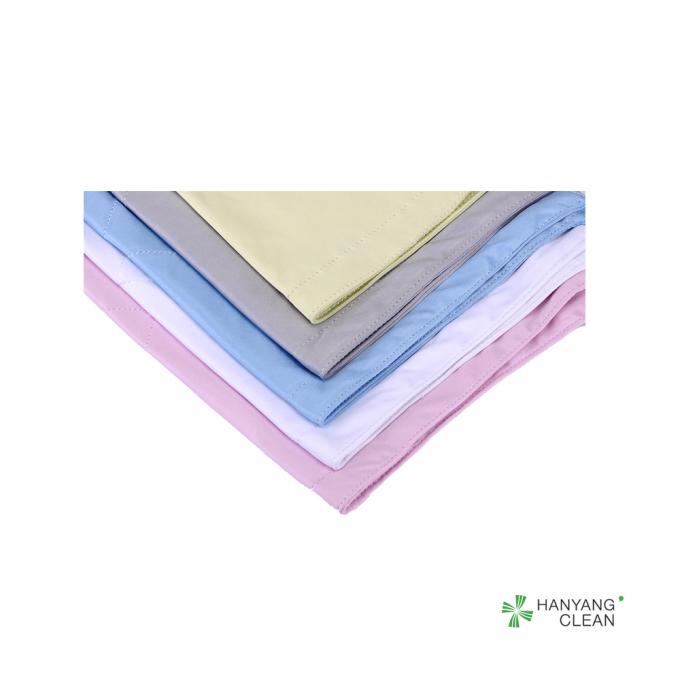 Comfortable Cleanroom Lint Free Cloth , Lint Free Lab Wipes Size Customized