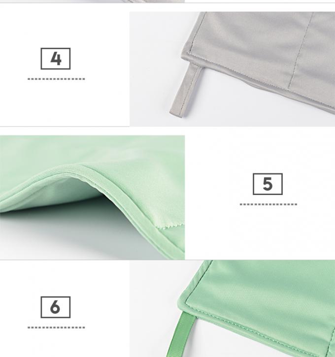 3 Layers Anti Static Microfiber Cloth Good Hygroscopic For Cleanroom