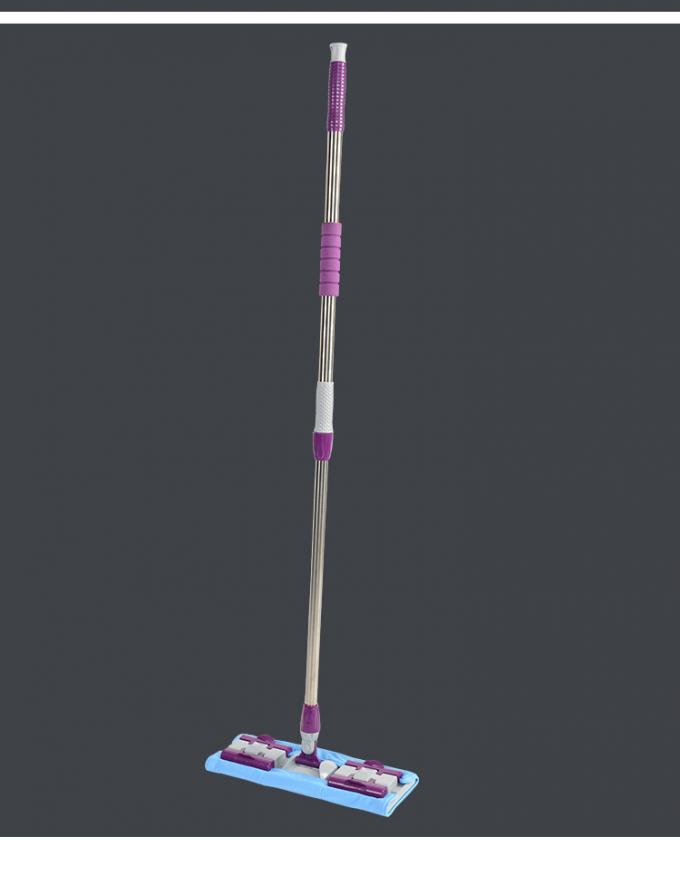 Anti Static Floor Mops , Microfiber Floor Dust Mop With 11.5*33.5cm Mop ...
