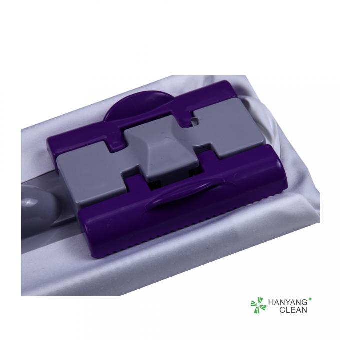 Lint Free Anti Electrostatic Dust Mop , ESD Flat Floor Mop CE Approved