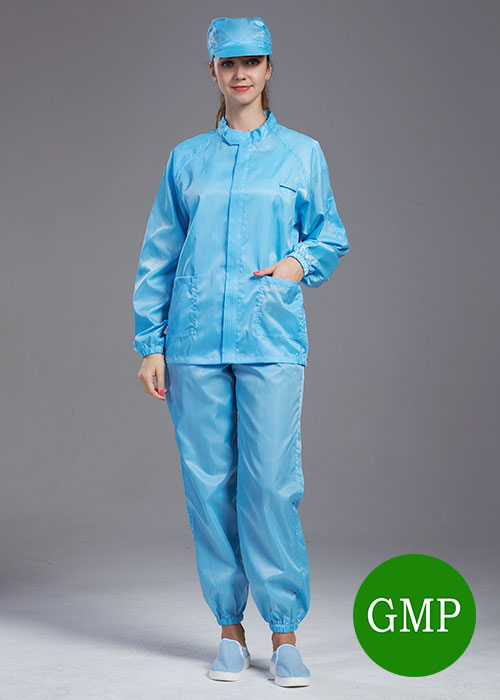 SMT Workshop ESD Anti Static Jackets and pants Blue Color With 75D or ...