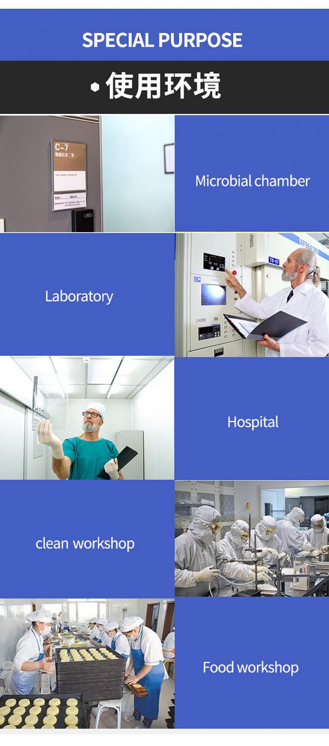 Industrial ESD Flat Clean Room Mops Microfiber Mop Cloth Anti Static