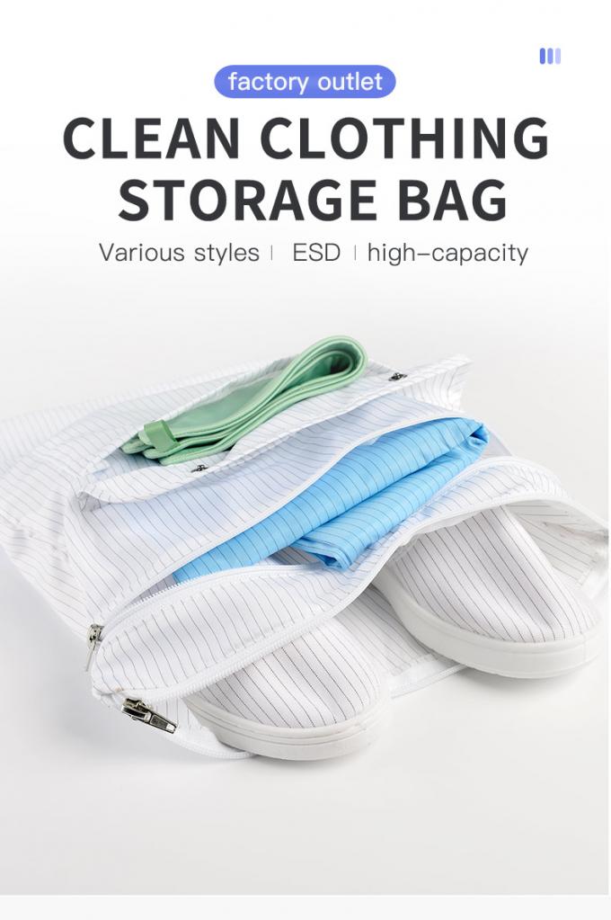 Autoclavable Pocket Anti Static ESD Bag For Cleanroom 20g