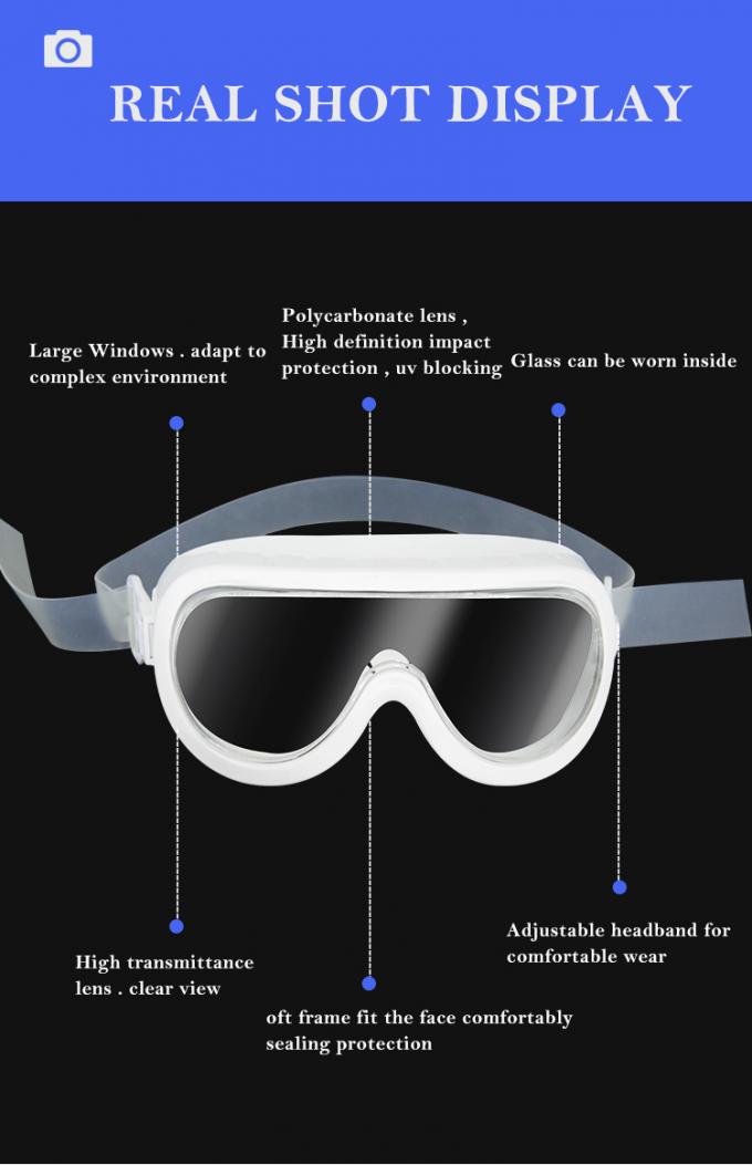 GMP Pharmaceuticals Sterile Autoclavable Safety Goggles For Clean Room