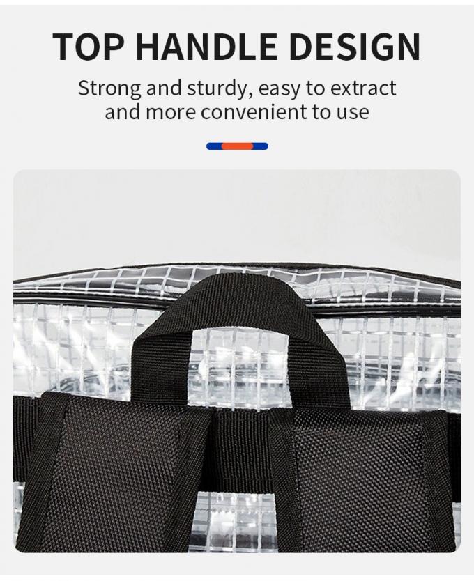 Dustproof Anti Static Cleanroom Pocket PVC Material ESD Bag