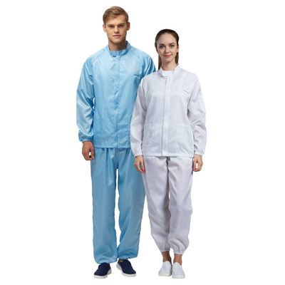 Reusable Work Food Industry Suit Safety Cleanroom Esd Antistatic Clothing