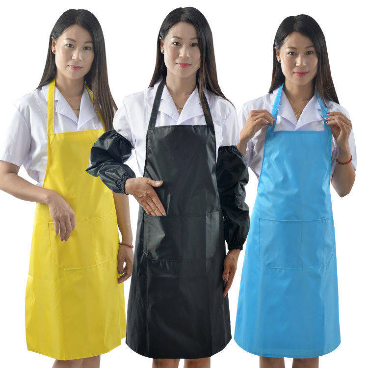Eco Friendly Anti Oil Work Waterproof TPU Apron For Food Processing ...