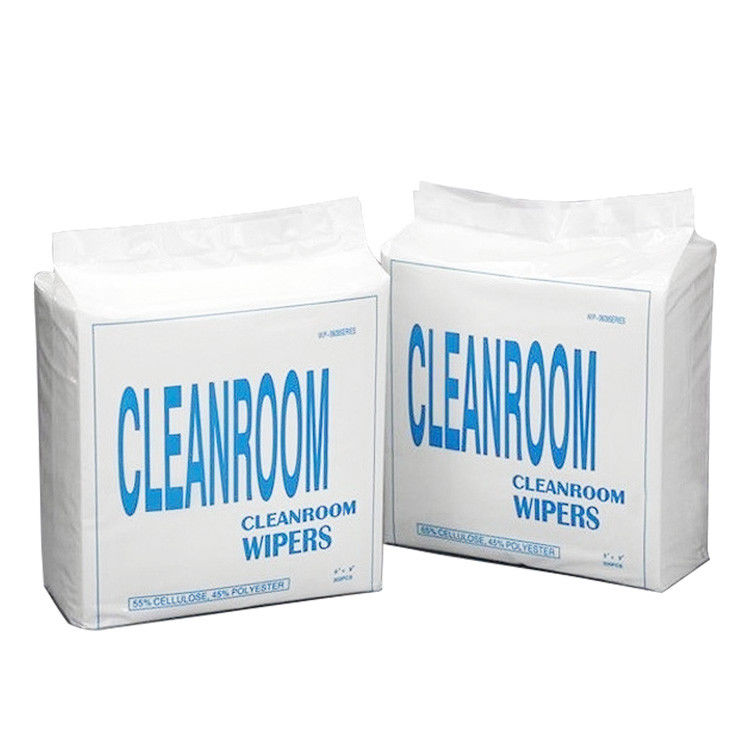 1000 Class 6x6 inch touch screen clean polyester wipe cleanroom wipers ...