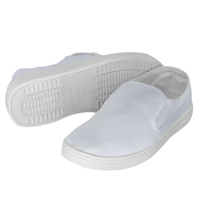 H-3508 Anti Static Dustproof Canvas Shoes Breathable Soft Sole Slip-on ...