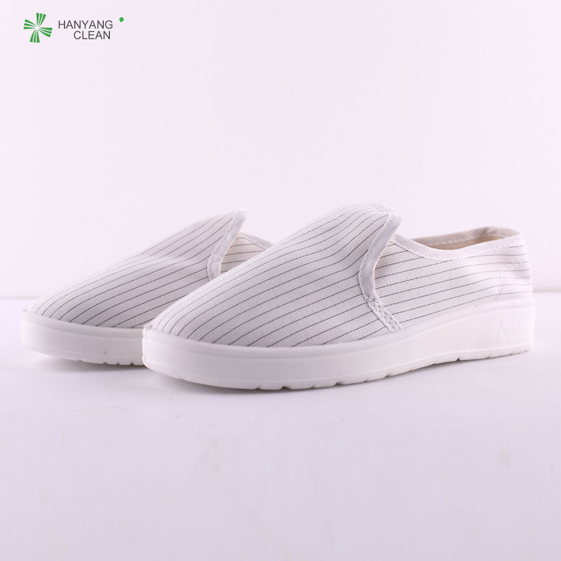 PU Flexibility Women'S Static Dissipative Shoes White Color For ...
