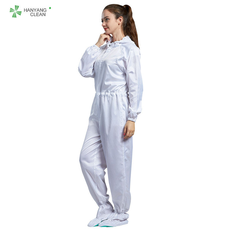Washable Clean Room Coveralls Dust Free Sterilization Without Elastic ...
