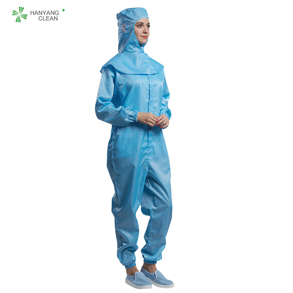 Pharmaceutical Industry Workshop Uniform Cleanroom ESD Antistatic ...