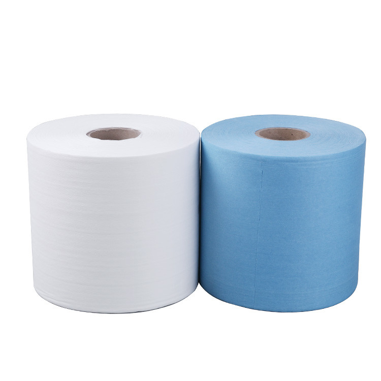 Heavy Duty Nonwoven Industrial Cleaning Wipes Roll Industrial Wiping ...