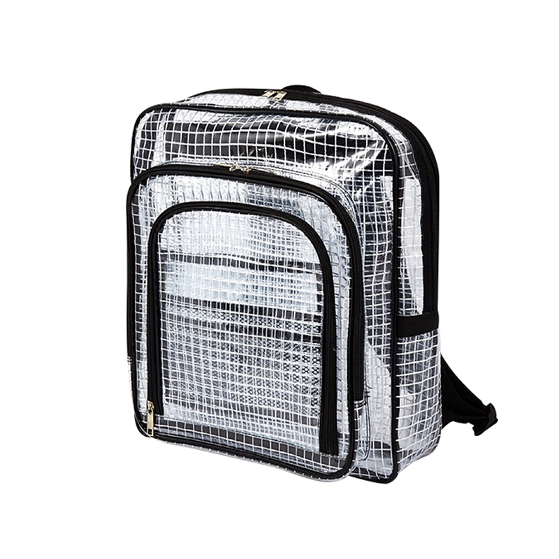Transparent Anti Static Backpack 40x35x15cm PVC ESD Protective