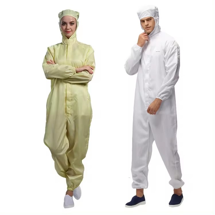 Custom ESD Cleanroom Gown - Anti-Static, Washable & Lint-Free
