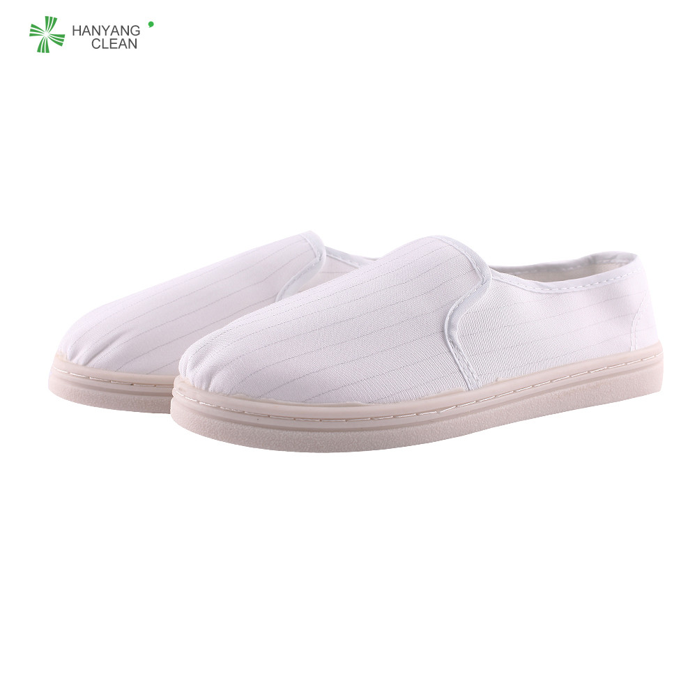 Static Dissipative Footwear , Anti Static White Safety Shoes Food Industry
