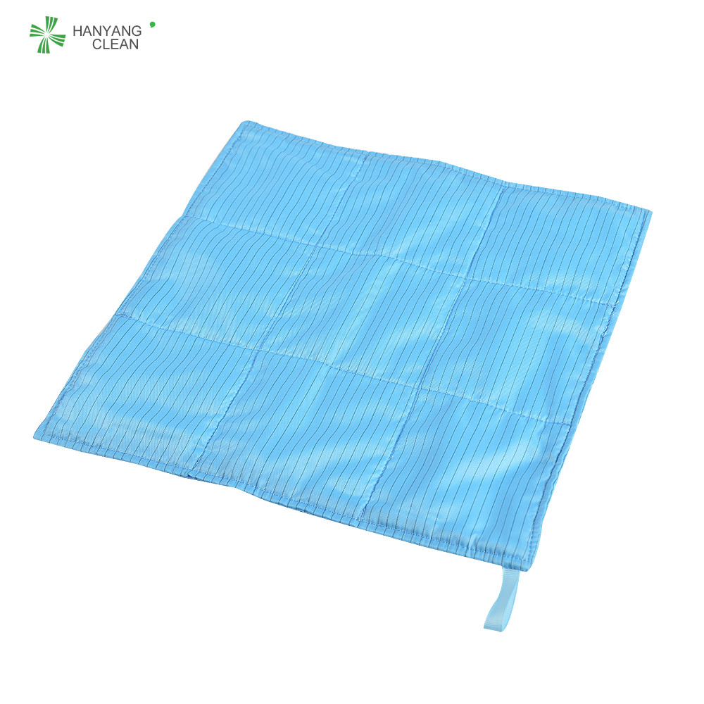 Anti Static ESD Wipe blue color with Microfiber for class 1000 or ...