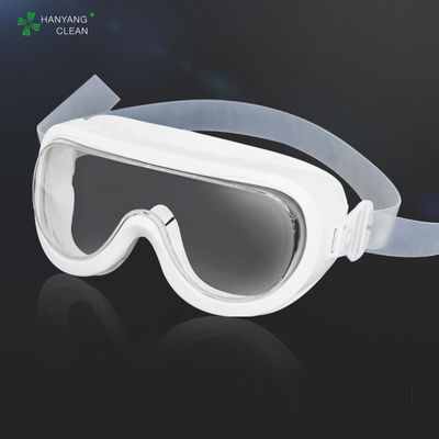 Pharmaceutical GMP Cleanroom Autoclavable Goggles Silicone Elastic Band