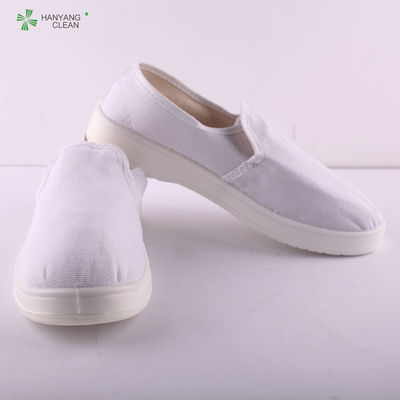 Chemical cleanroom antistatic esd canvas lab shoes safety shoe